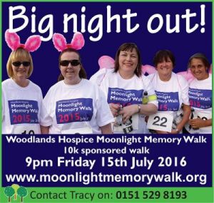 Moonlight Memory Walk - Healthwatch Sefton